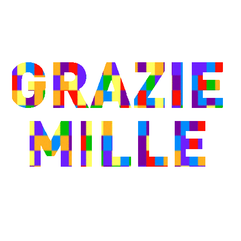 Grazie Mille Sticker for iOS & Android | GIPHY