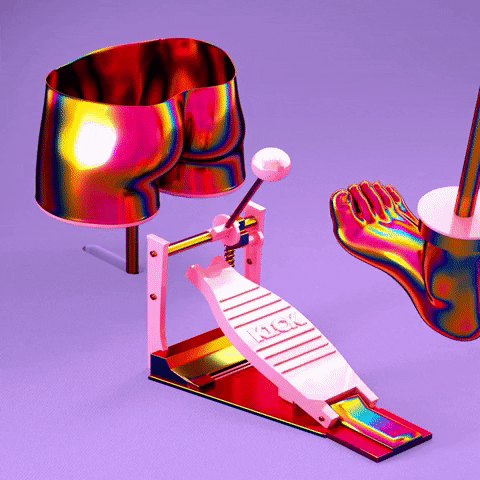 Kick Spank GIF by ELMØ - Find & Share on GIPHY