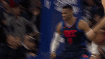 Russell Westbrook Thunder GIF by NBA - Find & Share on GIPHY