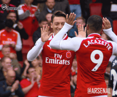 Premier League Smile GIF by Arsenal - Find & Share on GIPHY