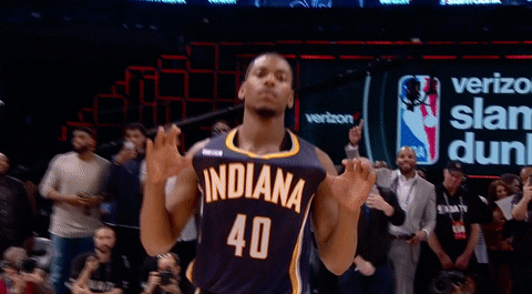 Indiana Pacers Basketball GIF by NBA - Find & Share on GIPHY