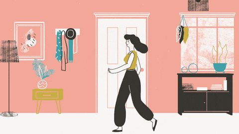 Turn Around Dancing GIF by guille - Find & Share on GIPHY