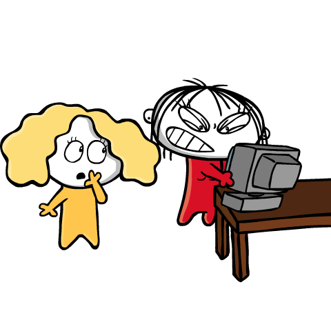 Angry Computer GIF by Phizz - Find & Share on GIPHY