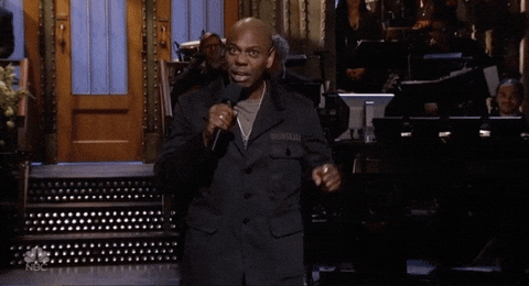 Dave Chappelle Snl GIF by Saturday Night Live - Find & Share on GIPHY