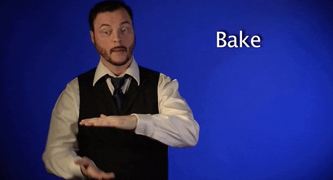 Sign Language Bake GIF by Sign with Robert - Find & Share on GIPHY
