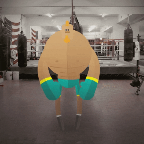 Animation Boxing GIF by alain - Find & Share on GIPHY