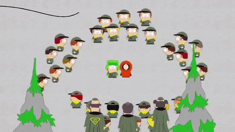 Surrounding Kyle Broflovski GIF by South Park - Find & Share on GIPHY