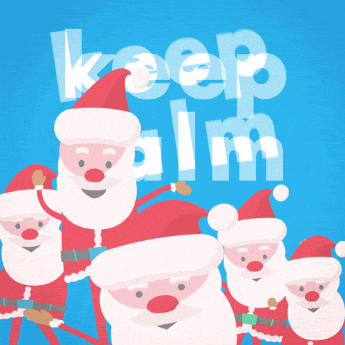 Christmas Keep Calm GIF by DeutscheDichter - Find & Share on GIPHY