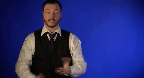 Sign Language Sink GIF by Sign with Robert - Find & Share on GIPHY