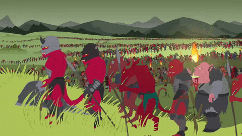 Run Crowd GIF by South Park - Find & Share on GIPHY