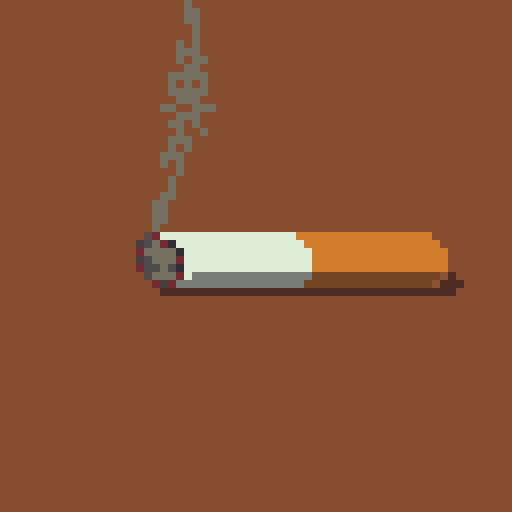 Pixel Art Cigarette GIF by Tim Swast - Find & Share on GIPHY