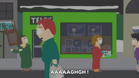 Scared Store GIF by South Park - Find & Share on GIPHY