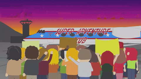Crowd Waving GIF by South Park - Find & Share on GIPHY