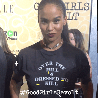 Amazon Original Kiss Face GIF by Good Girls Revolt - Find & Share on GIPHY