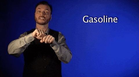Sign Language Gasoline GIF by Sign with Robert - Find & Share on GIPHY
