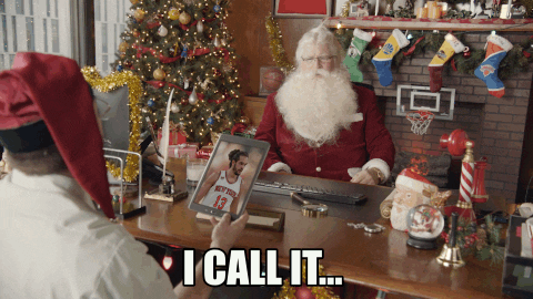 Santa Claus GIF by NBA on ESPN - Find & Share on GIPHY