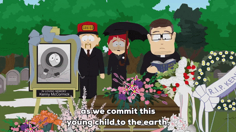 Sad Funeral GIF by South Park - Find & Share on GIPHY