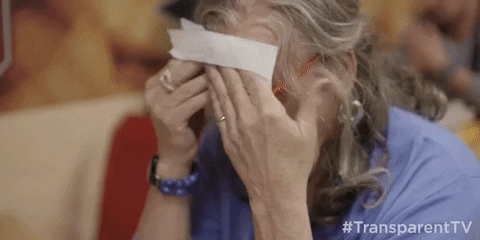 Season 3 Wiping Tears GIF by Transparent - Find & Share on GIPHY