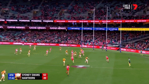 Nick Blakey GIF by AFL - Find & Share on GIPHY
