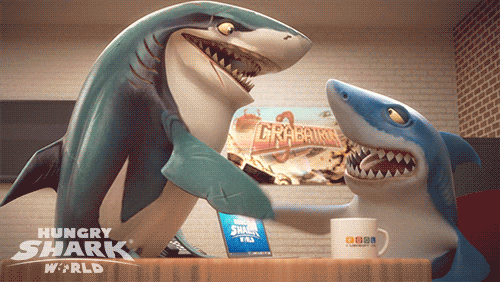 Hungry Shark Official Page GIF - Find & Share on GIPHY