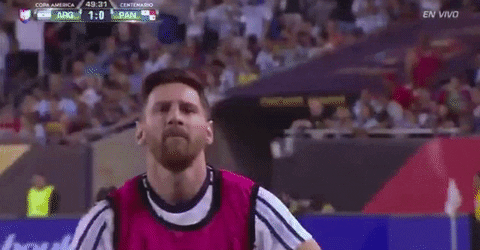 Copa America Centenario Messi GIF by Univision Deportes - Find & Share ...