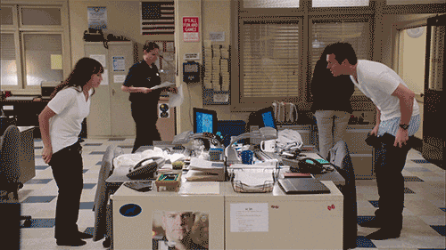Relax Dress Down GIF by Angie Tribeca - Find & Share on GIPHY