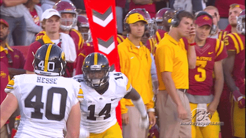 Iowa Hawkeyes Football GIF by University of Iowa Hawkeyes Athletics ...