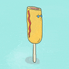 Jumping Corn Dog GIF by Eva - Find & Share on GIPHY