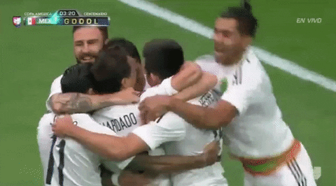 Happy Group Hug GIF by Univision Deportes - Find & Share on GIPHY