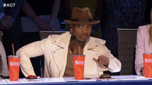 Scared Golden Buzzer GIF by America's Got Talent - Find & Share on GIPHY