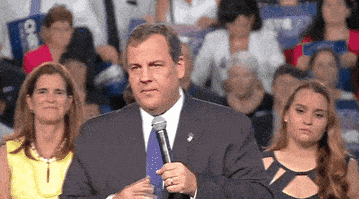 Excited Chris Christie GIF by Mashable - Find & Share on GIPHY