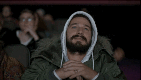 Watching Shia Labeouf GIF - Find & Share on GIPHY
