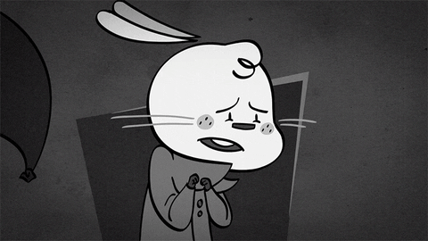 Shocked Bunny GIF by Caroline Director - Find & Share on GIPHY