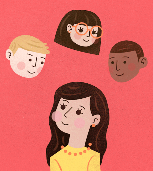 Friends Love GIF by Christina Lu - Find & Share on GIPHY