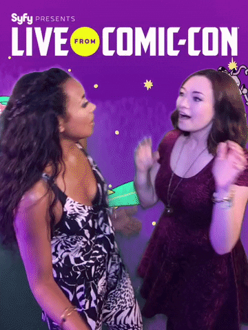 Comic Con GIF by SYFY - Find & Share on GIPHY