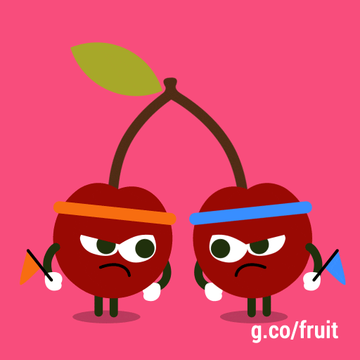 Cherry Google Doodle GIF by Google - Find & Share on GIPHY