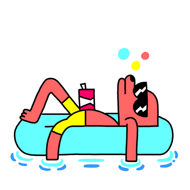 Summer Cartoon Sticker by Jason Clarke for iOS & Android | GIPHY