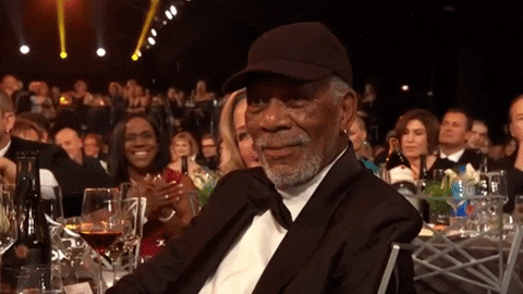 Morgan Freeman GIF by SAG Awards - Find & Share on GIPHY