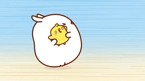 Run Love GIF by Molang.Official - Find & Share on GIPHY