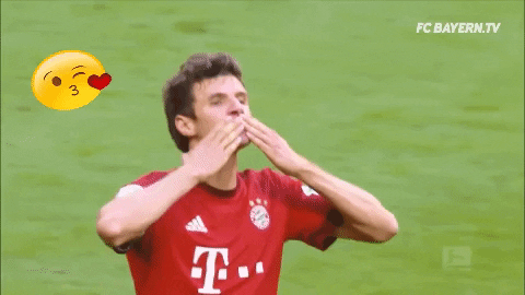 Happy Thomas Muller GIF by FC Bayern Munich - Find & Share on GIPHY