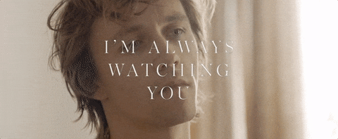 I'M Always Watching You GIF by Sondre Lerche - Find & Share on GIPHY