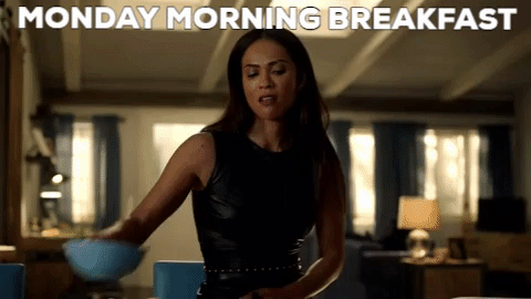 Breakfast IS the most important meal of the day : gifs