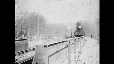Steam Locomotive GIF by CRDI. Ajuntament de Girona - Find & Share on GIPHY