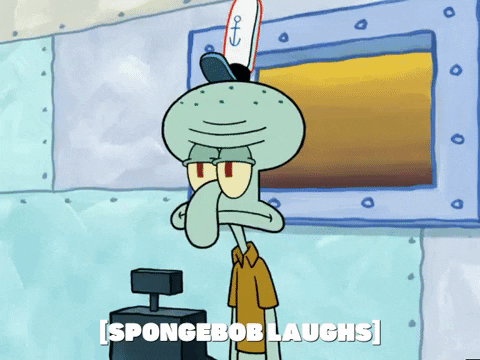 Season 5 The Two Faces Of Squidward GIF by SpongeBob SquarePants - Find ...