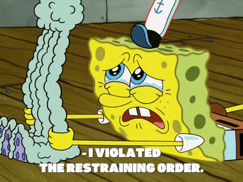Season 8 Restraining Spongebob GIF by SpongeBob SquarePants - Find ...