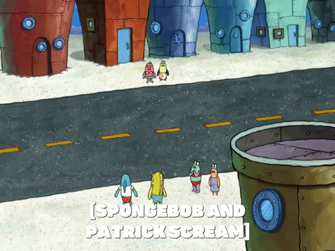 Season 6 Giant Squidward GIF by SpongeBob SquarePants - Find & Share on ...