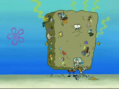 Season 7 Keep Bikini Bottom Beautiful GIF by SpongeBob SquarePants ...