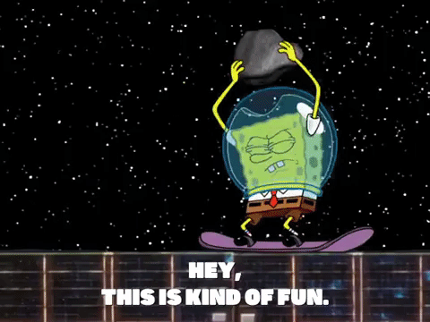 Season 8 Spongebob'S Runaway Roadtrip: Mooncation GIF by SpongeBob ...