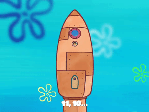 Season 8 Spongebob'S Runaway Roadtrip: Mooncation GIF by SpongeBob ...