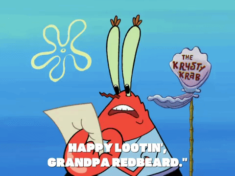 Season 6 Grandpappy The Pirate GIF by SpongeBob SquarePants - Find ...